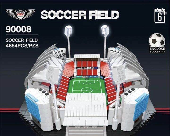 LEGO LEGO Old Trafford Stadium 10272 Manchester United Home Stadium Red ...