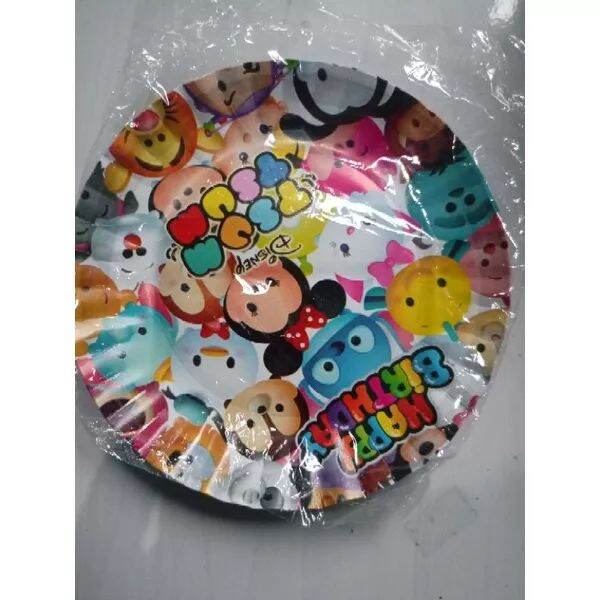 piring kue ulang tahun dan garfu kue/hiasan kue ulang tahun | Lazada ...