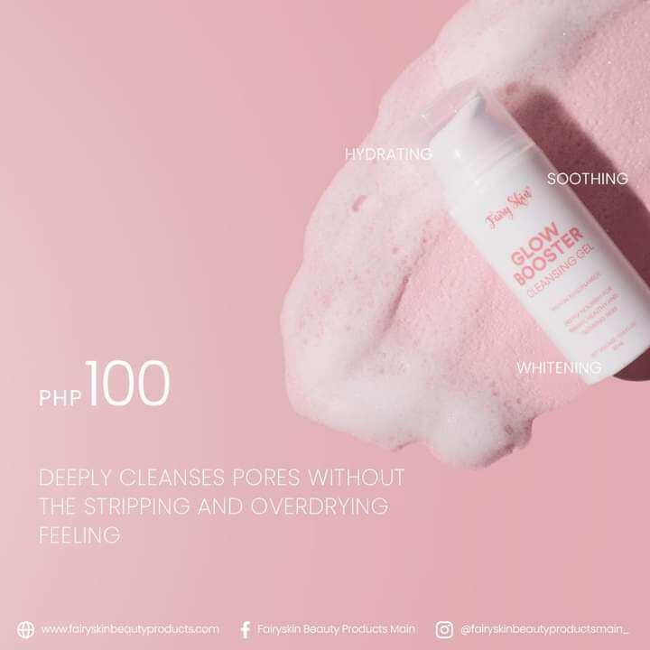 Glow booster cleansing gel | Lazada PH