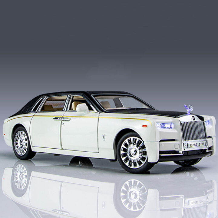 LEO 1:24 Rolls-Royce Phantom Toy Car Model Metal Alloy Diecast Car Toys ...