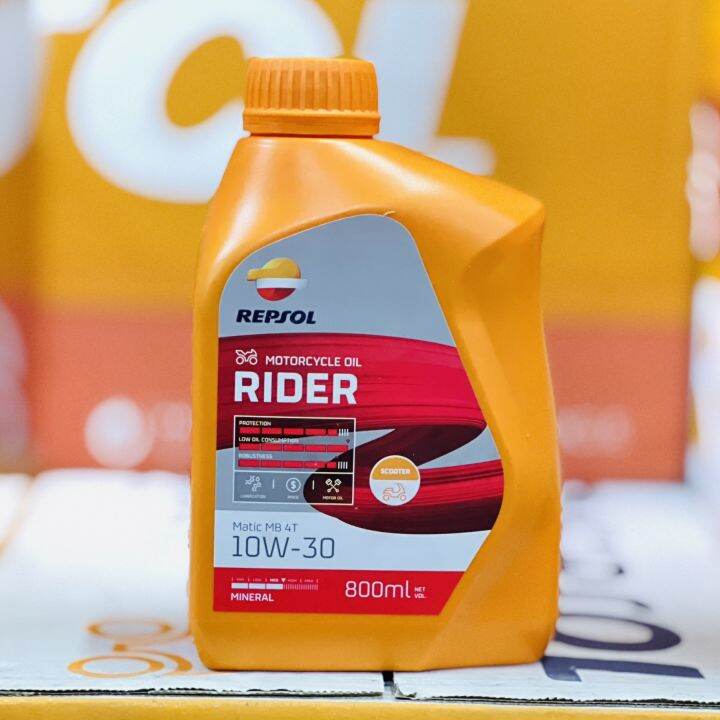 Repsol RIDER MATIC 4T 10W30 800 ML | Lazada PH