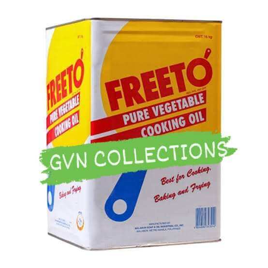FREETO VEGETABLE OIL in CAN 15kgs | Lazada PH