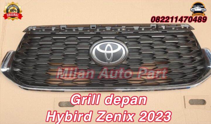 Grill Gril bumper depan Hybird Zenix Innova Zenix 2023 Original Asli ...
