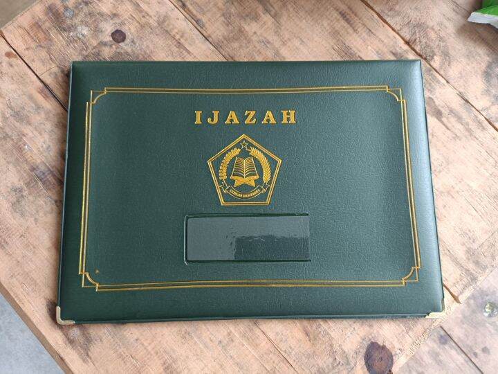 sampul ijazah mi,map ijazah mts,map ijazah ma,map ijazah ponpes | Lazada Indonesia