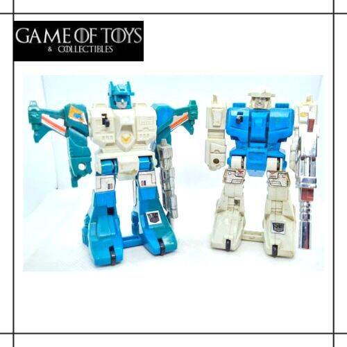 {GOT} TRANSFORMERS G1 Autobot - Topspin & Twin twist Action Figure -b9 ...
