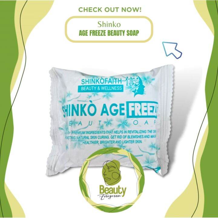 SHINKO AGE FREEZE BEAUTY SOAP 70G | Lazada PH