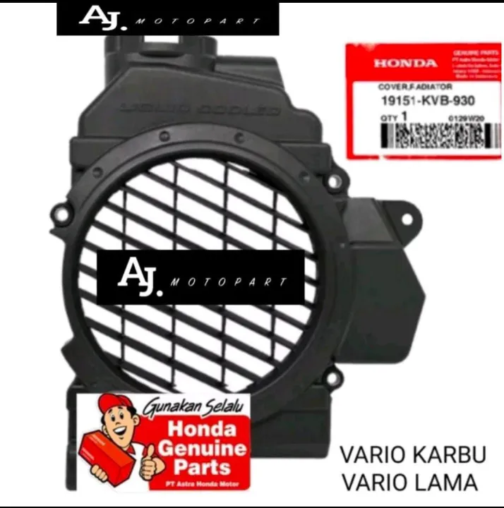 tutup radiator vario karbu vario 110 lama ori honda ahn | Lazada Indonesia