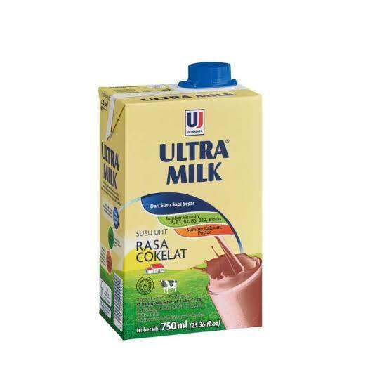ultra milk susu UHT cokelat 750ml | Lazada Indonesia