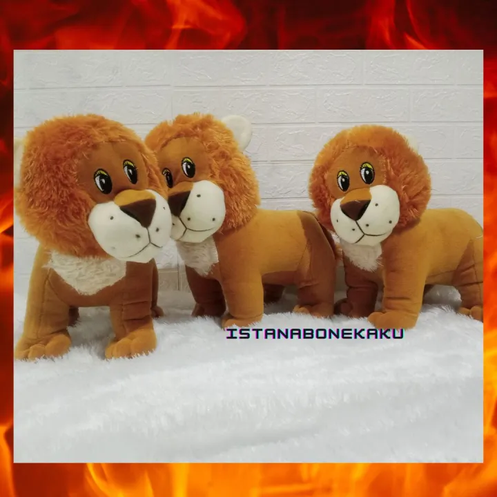 Boneka Singa Panjang 45 cm Qualitas Premium Produk SNI | Lazada Indonesia