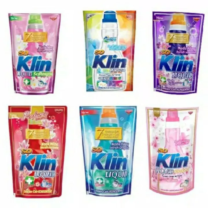 So Klin Liquid Detergent cair Kemasan Isi Ulang 750ml | Lazada Indonesia