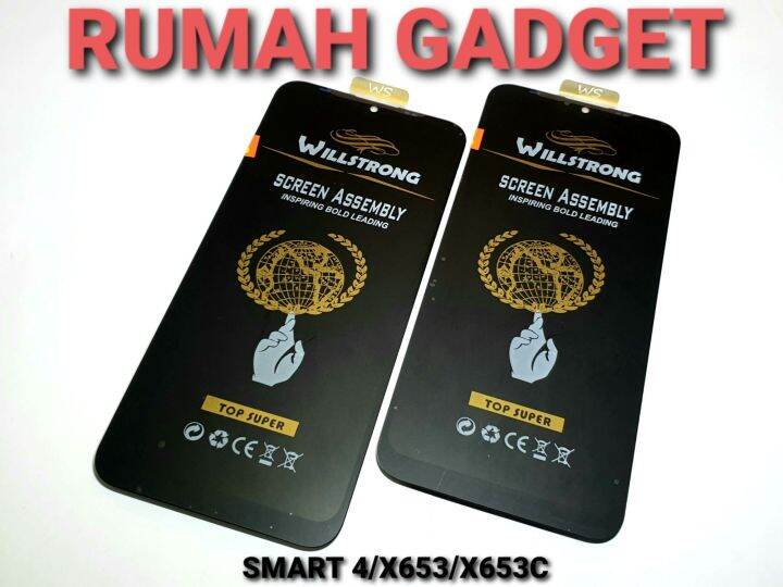 LCD INFINIX SMART 4/X653/X653C FULLSET TOUCHSCREEN SUPER | Lazada Indonesia