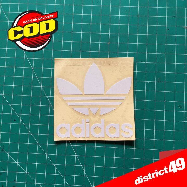 Cutting sticker Adidas - Stiker cutting Adidas logo - Stiker Adidas ...