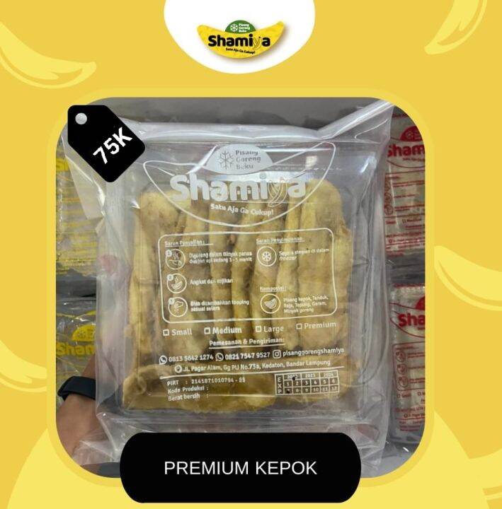 Pisang Goreng Frozen Shamiya Premium Kepok | Lazada Indonesia