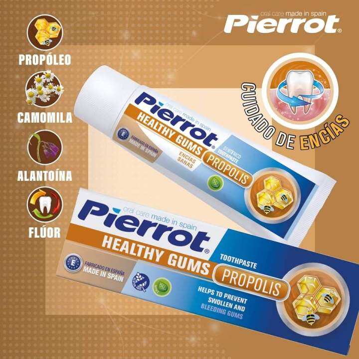 Pierrot toothpaste healthy gums propolis ยาสีฟัน เพียร์รอท โพรโพลิส จาก ...