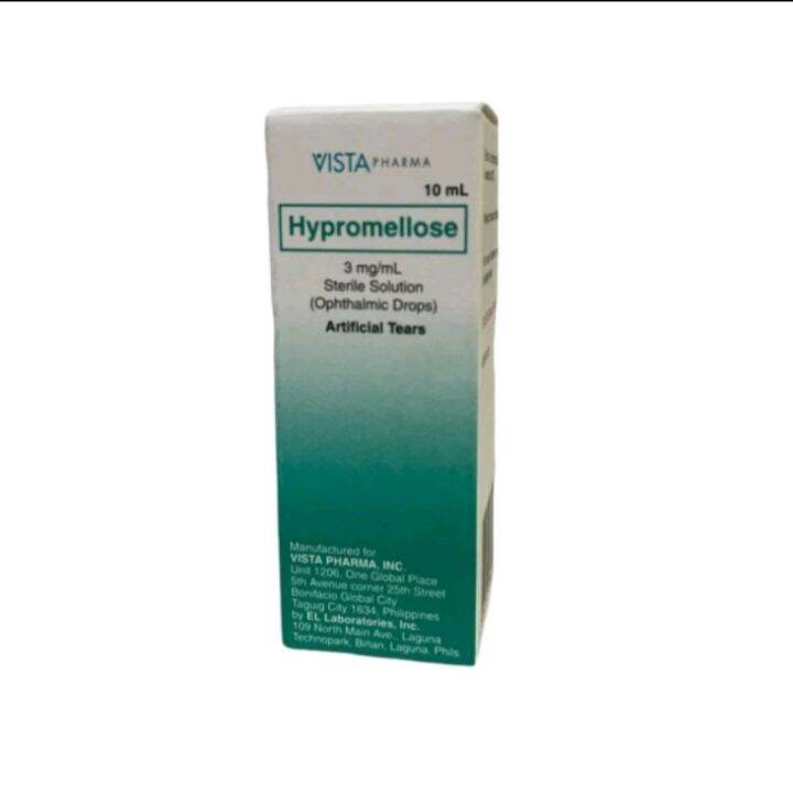 HYPROMELLOSE eye drop VISTA | Lazada PH