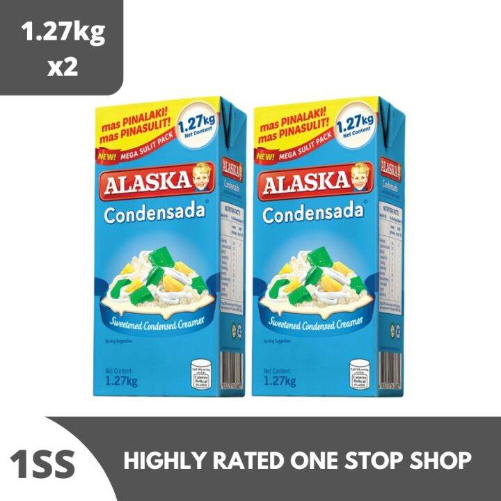 Alaska Condensada Sweetened Condensed Creamer, 1.27kg Set of 2 | Lazada PH