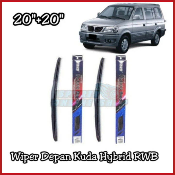 Wiper Depan Kuda Grandia 20"+20" Model Hybrid RWB | Lazada Indonesia