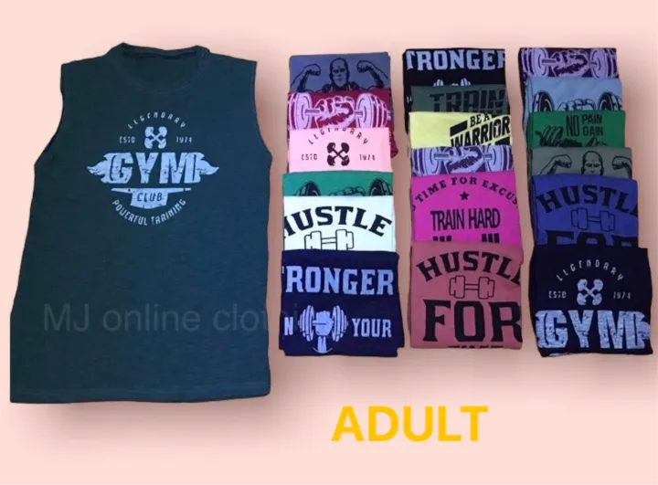 MUSCLE SANDO FOR MEN’S (ADULT) ASSORTED 6PCS/4PCS/3PCS/2PCS | Lazada PH