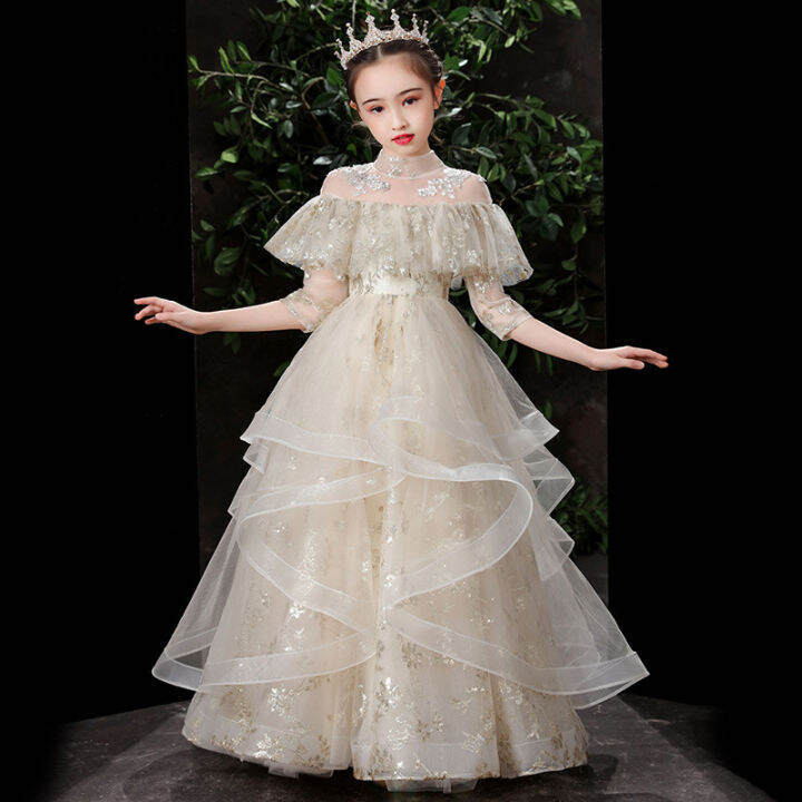 Girl's Formal Dress Gauze Dress Western Style Flower Boys/Flower Girls ...