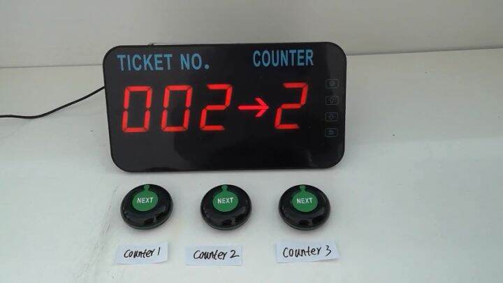 Queue Wireless Calling System for Restaurant Hospital Kitchen Call ...