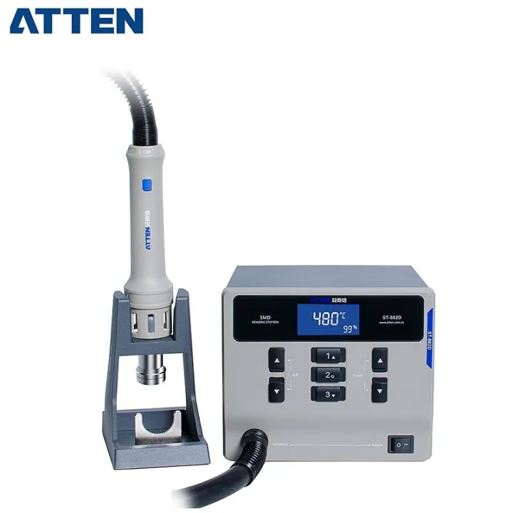 ATTEN Original 1000W ST-862D Rework Repair Hot Air Station Accessaries ...