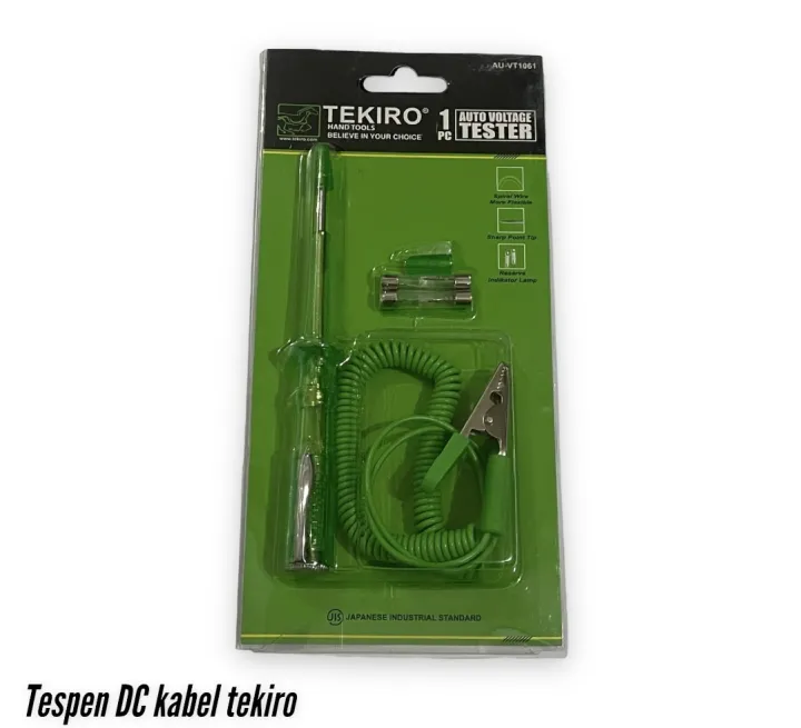 Tespen Dc kabel asli Tekiro - auto voltage tester Tekiro | Lazada Indonesia