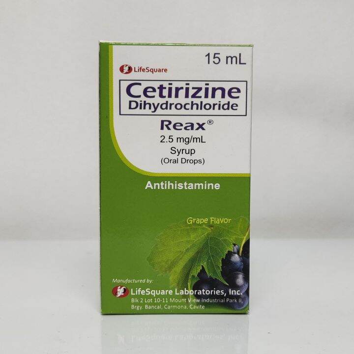 Cetirizine Drops for Baby 2.5mg/mL | Lazada PH