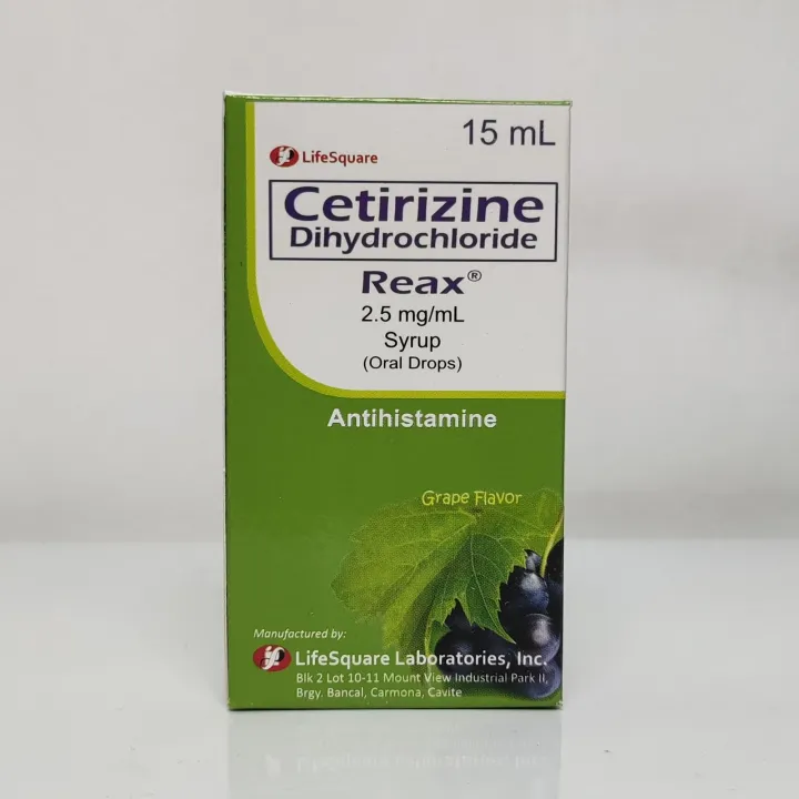 Cetirizine Drops for Baby 2.5mg/mL | Lazada PH