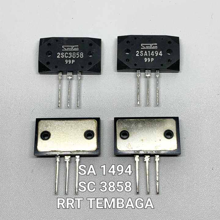 Transistor sanken 2sa1949 2sc3858 (per set) | Lazada Indonesia
