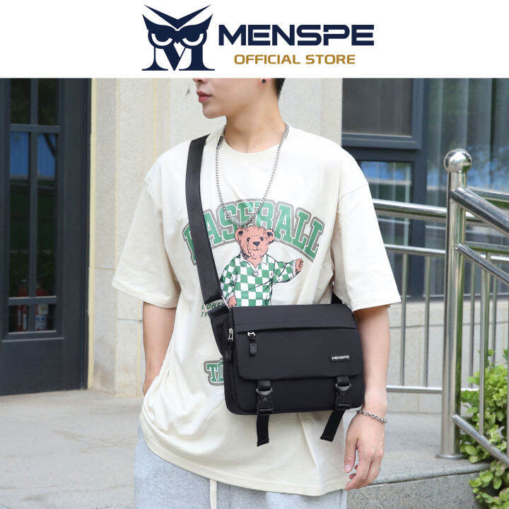 MENSPE Men Fashion Shoulder Bags Sling Chest Bag Cross Body Bags ...