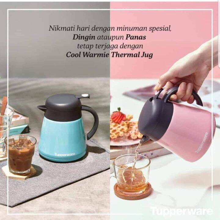 Tupperware Cool Warmie™ Thermal Jug (1) 800ml | Lazada