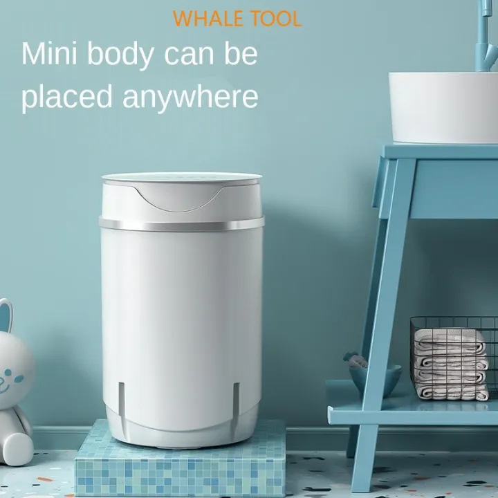 SLC Semi-Automatic Small Mini Washing Machine with Dryer Household ...