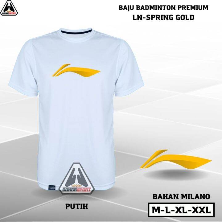 BPL-32 LN SPRING GOLD BAJU BADMINTON PREMIUM LINING BAJU BADMINTON ...