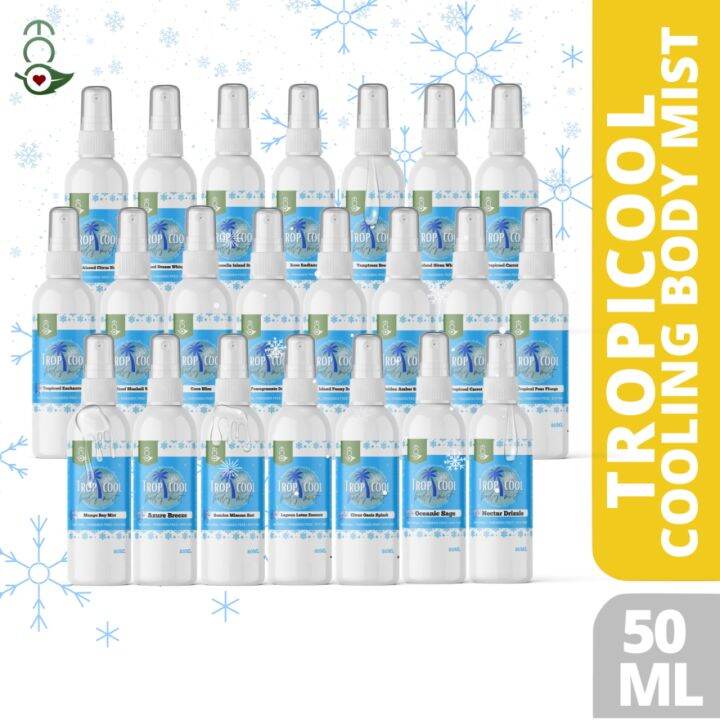 Eco Love COCO BLISS Tropicool Body Mist Cooling Mist Aircon in a Bottle ...