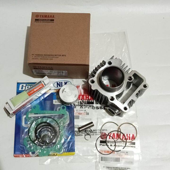 BLOK SEHER KOMPLIT TOPSET LE'M (4ST) YAMAHA VEGA R LAMA JUPITER LAMA CRYPTON ORIGINAL | Lazada ...