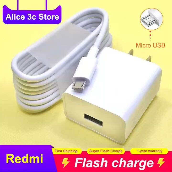 Redmi Original Quick Charger Mini USB Data Cable 5V2A Suitable for 4X/6/6pro/7/5A/4a/6a/5 plus ...