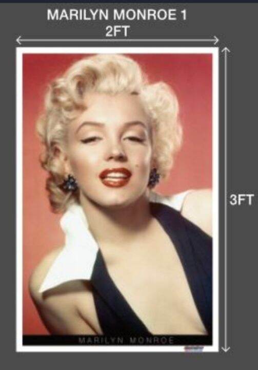 MARILYN MONROE TARPAULIN POSTER 2X3FT | Lazada PH