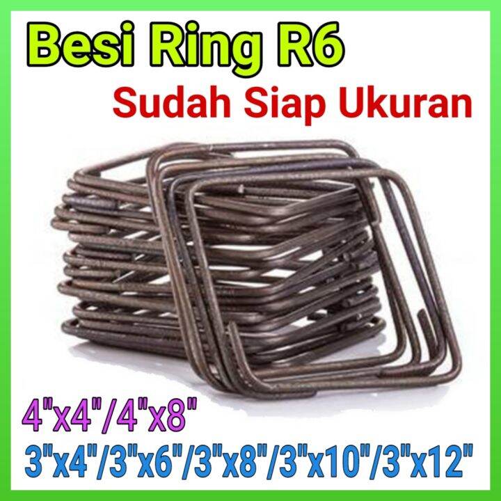 Besi Ring 50pcs Seikat (Sudah Siap Bengkok) | Lazada