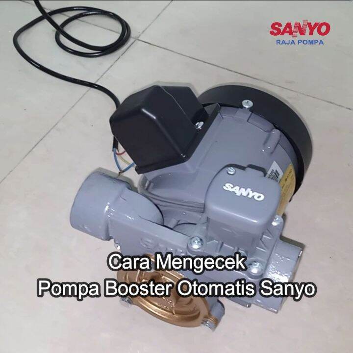 SANYO Mesin Pompa Pendorong Air Otomatis - Booster Pump - PB-H135D | Lazada Indonesia