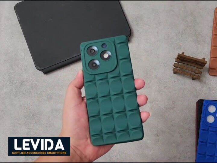 Case ITEL P40 Case 3D Armor Deep Matte Finger Grip for ITEL P40 ...