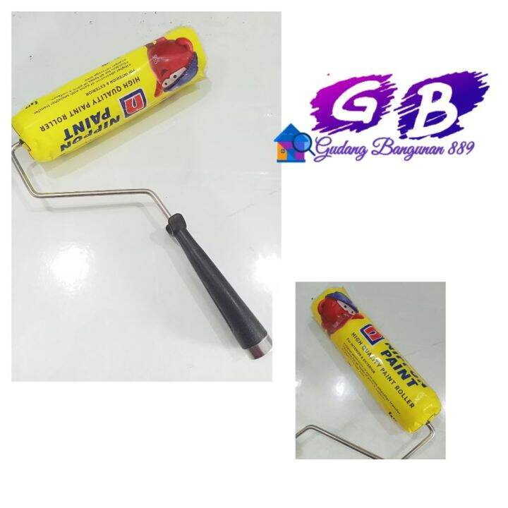 ROLLER CAT 9"NIPPON PAINT/ROLL CAT TEMBOK/ROLLER CAT KAPAL BUSA 9 ...