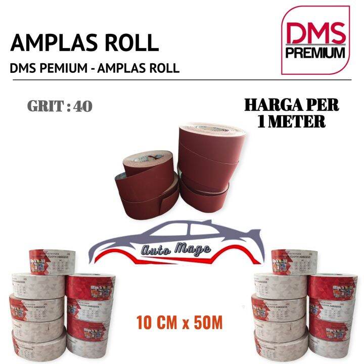 Amplas Roll / Amplas Meteran GRIT 40 | Lazada Indonesia