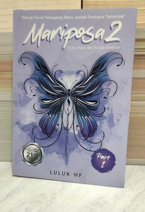 Novel Mariposa 2 part 1 by Luluk HF | Lazada Indonesia