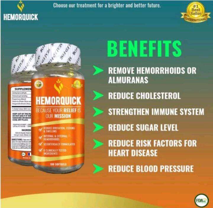 Hemorquick 100% Natural Organic - Best Treatment For Internal And ...