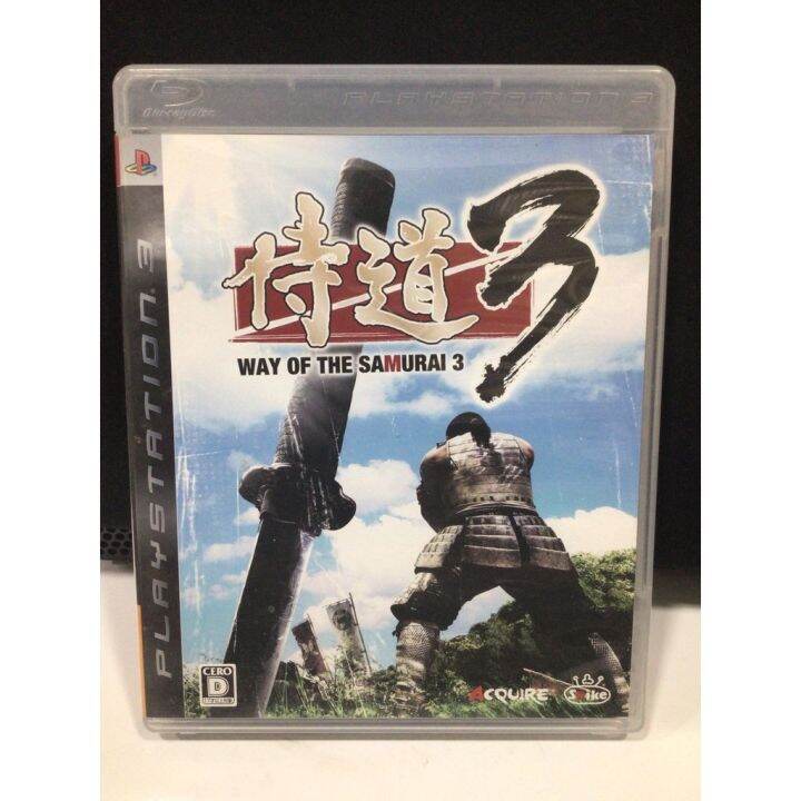 แผ่นแท้ [PS3] Samurai Dou 3 (Japan) (BLJS-10039) Way of the Samurai 3 ...