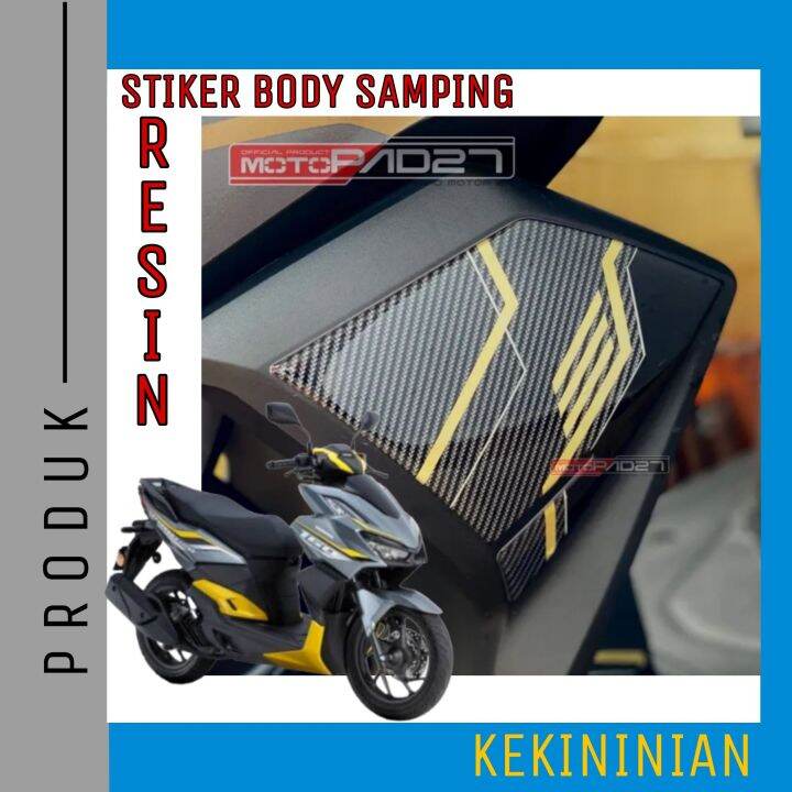 Stiker Sticker BODY SAMPING DEPAN Vario 160 2022 2023 Resin Timbul ...