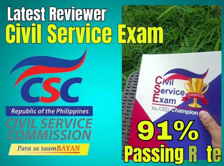 Civil Service Exam Reviewer | Lazada PH