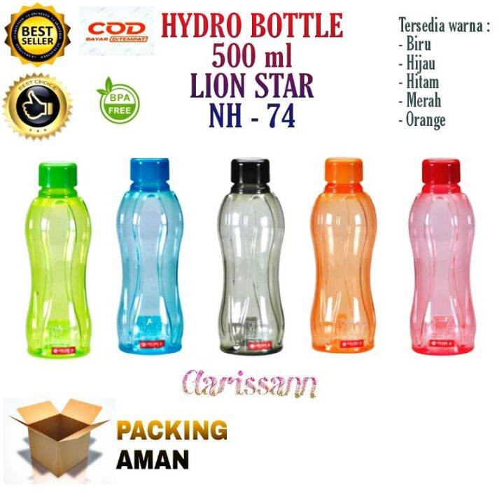 PROMO (Bisa COD) Lion Star Hydro Botol Minum Bottle 500 ml NH-74 Botol ...