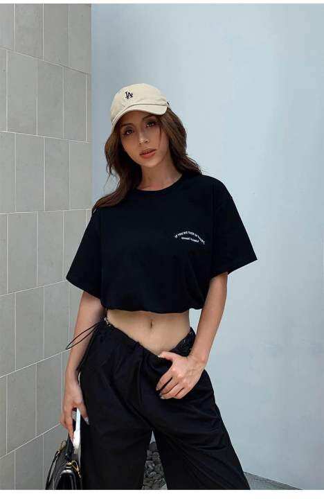 crop top | Lazada.co.th: ซื้อขาย เสื้อครอป ออนไลน์ในราคาที่ถูกกว่า | Lazada.co.th