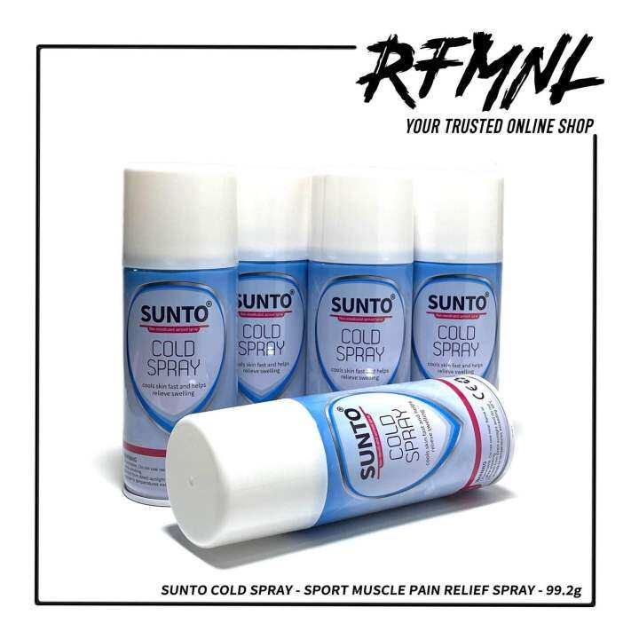 Sunto Cold Spray -Sport Muscle Pain Relief Spray -99.2g | Lazada PH